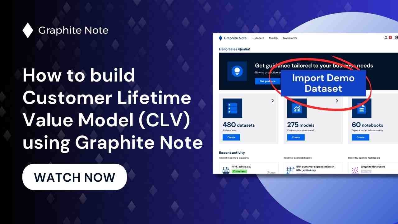 How to build #nocode Customer Lifetime Value Model (#clv) using ...