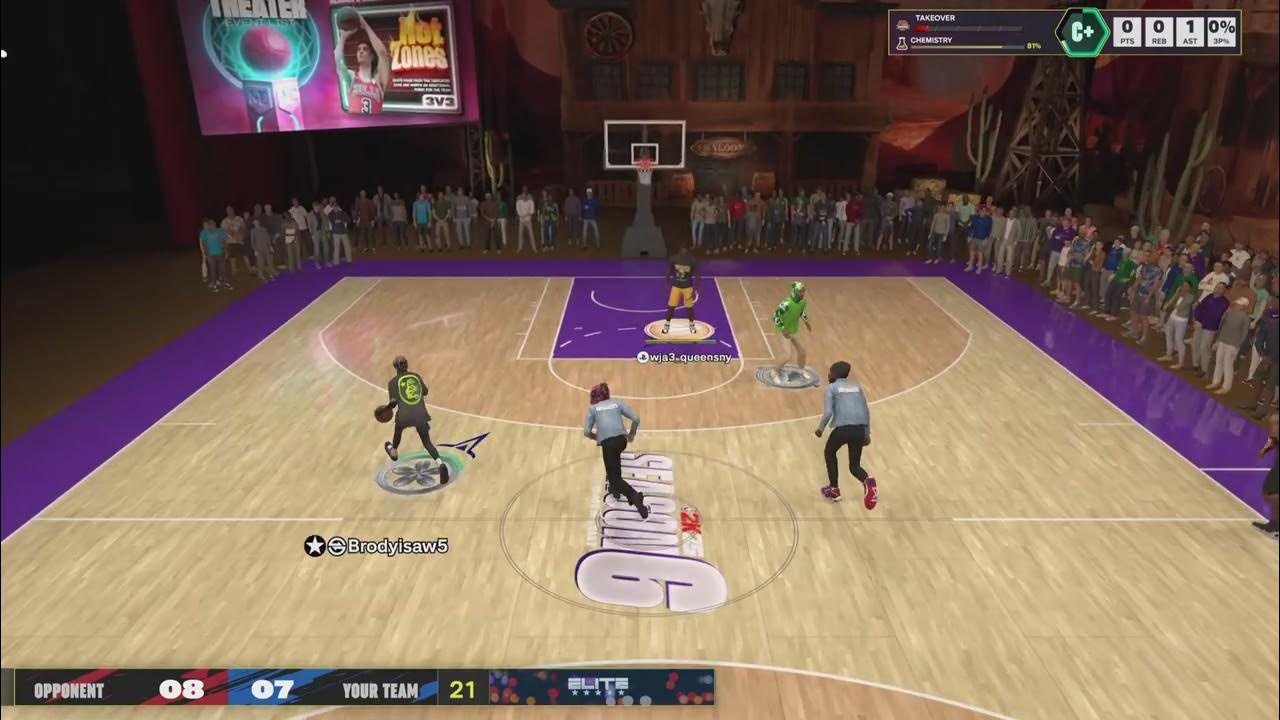 NBA2K25 (2024) - 6'8 250 lb Inside Out Point Forward The Theater 106 - YouTube