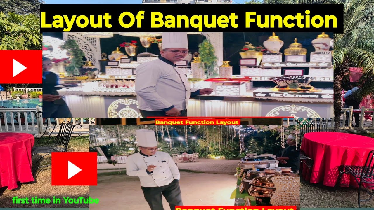 Banquet Function Layout| Banquet Party| - YouTube