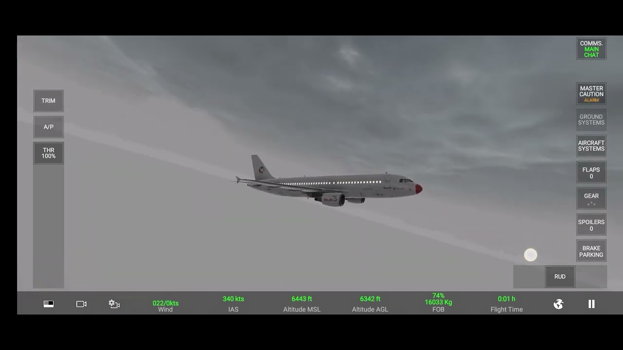 Flying in the sky ! Real Flight Simulator! Rortos! Flyworld Aviation ...