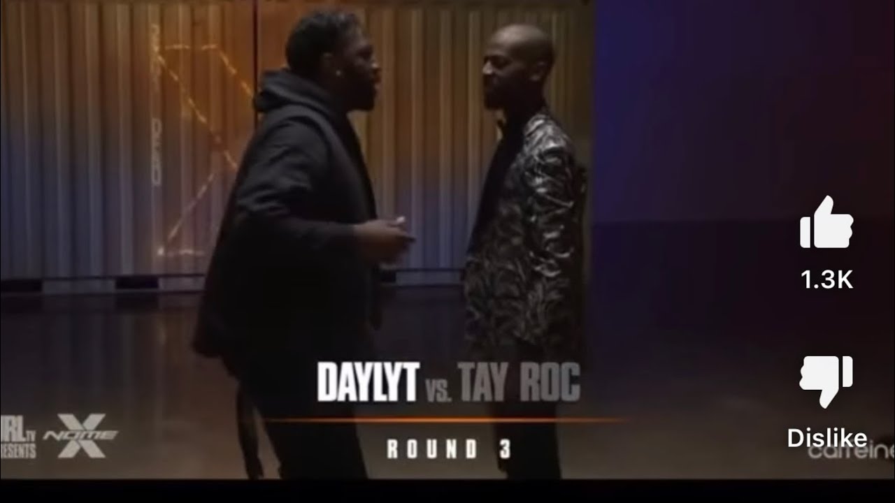 How Am I getting a reaction!!! Tay Roc reacts to him Vs Daylyt live ...