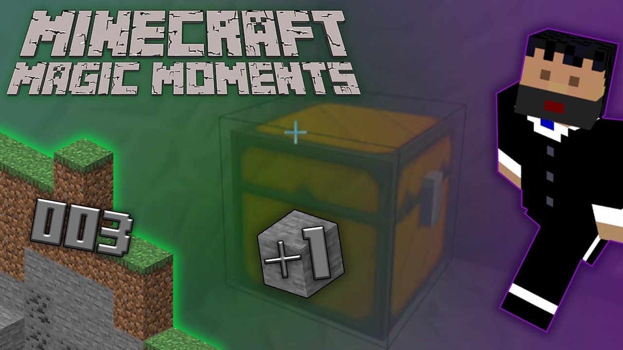 "Just one more block" (Minecraft Magic Moments) [EP3] - YouTube