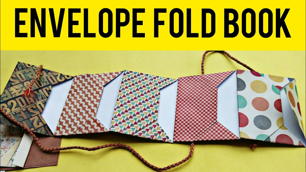 Envelope Fold Book |diycraft |Amisfairycrafts - YouTube