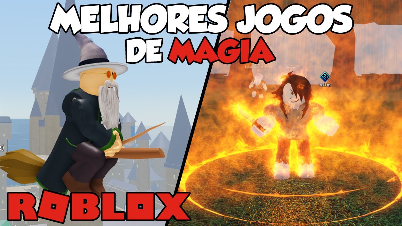 TOP 5 LISTA DOS MELHORES JOGOS DE MAGIA / MAGOS / BRUXOS NO ROBLOX ...