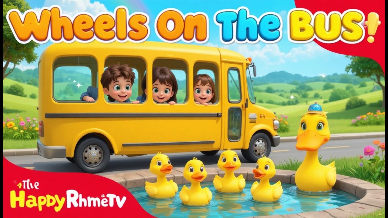 Wheels On The Bus! 🚌🎶| Five Little Ducks + More | Kids Songs and ...