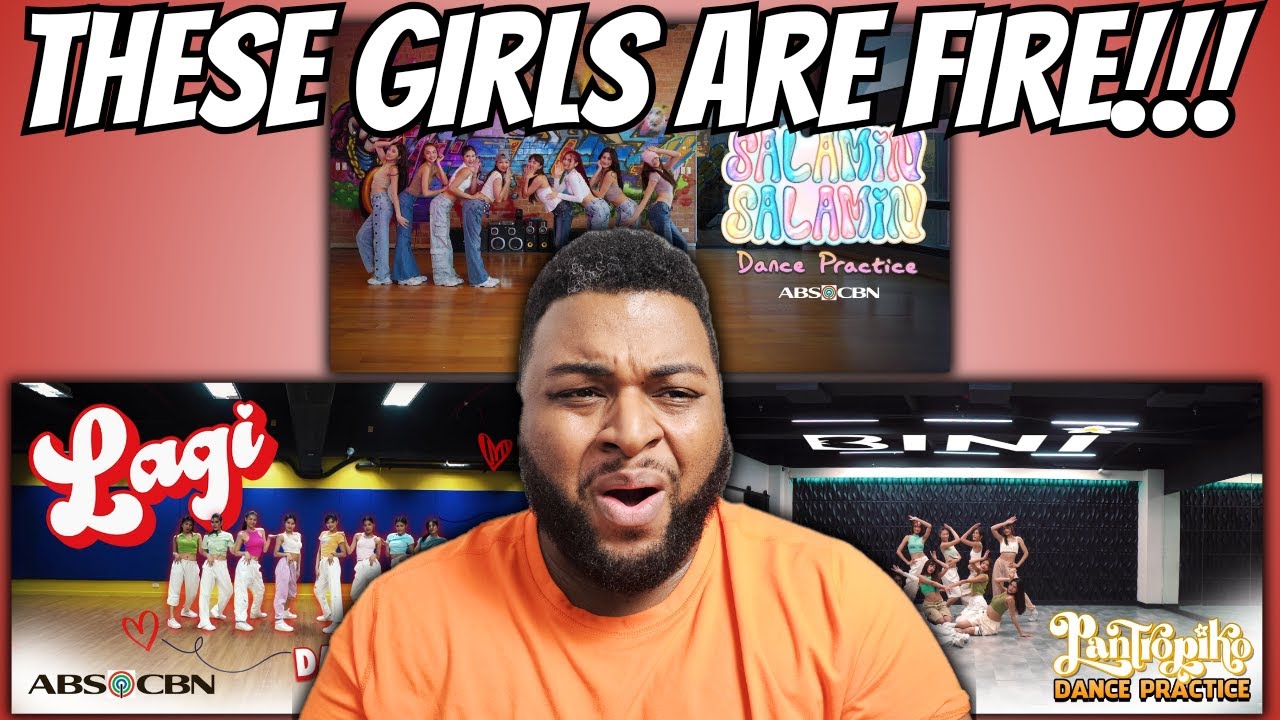 BINI | Lagi, Salamin Salamin, & Pantropiko Dance Practice Reaction ...