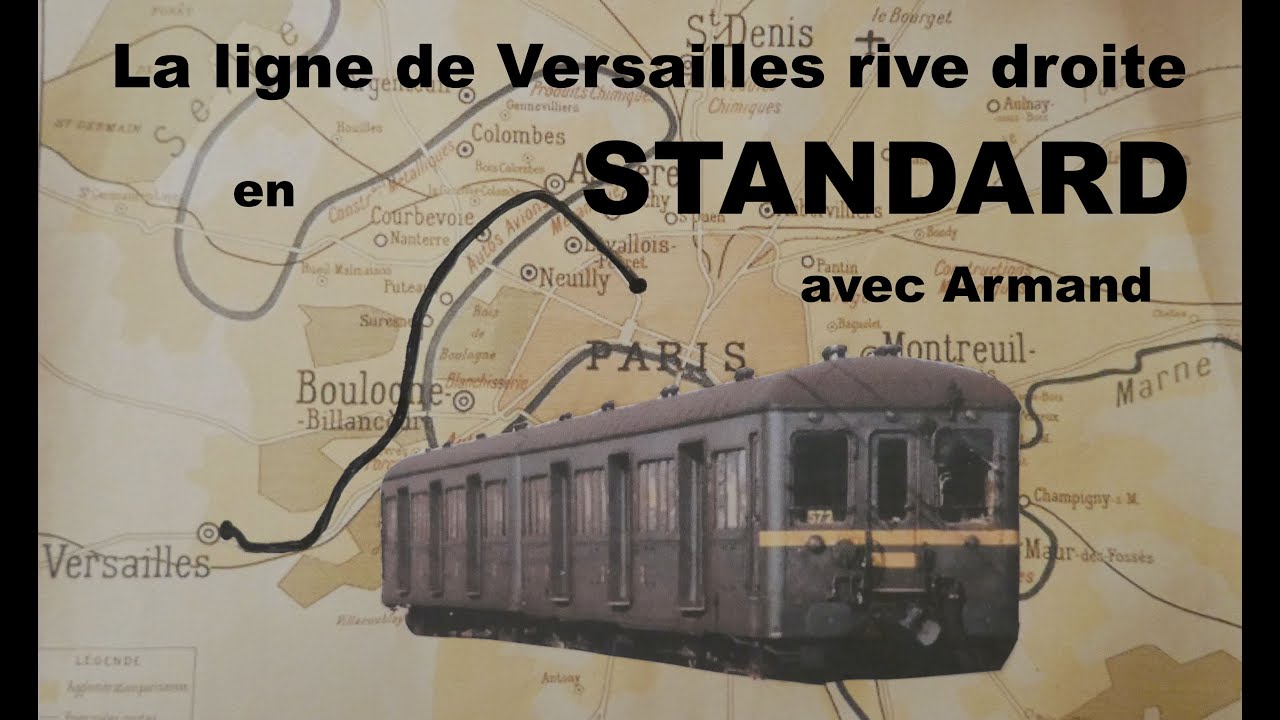 En Standard sur la ligne de Versailles rive droite - YouTube