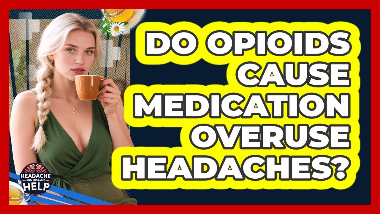 Do Opioids Cause Medication Overuse Headaches? - Headache and Migraine ...