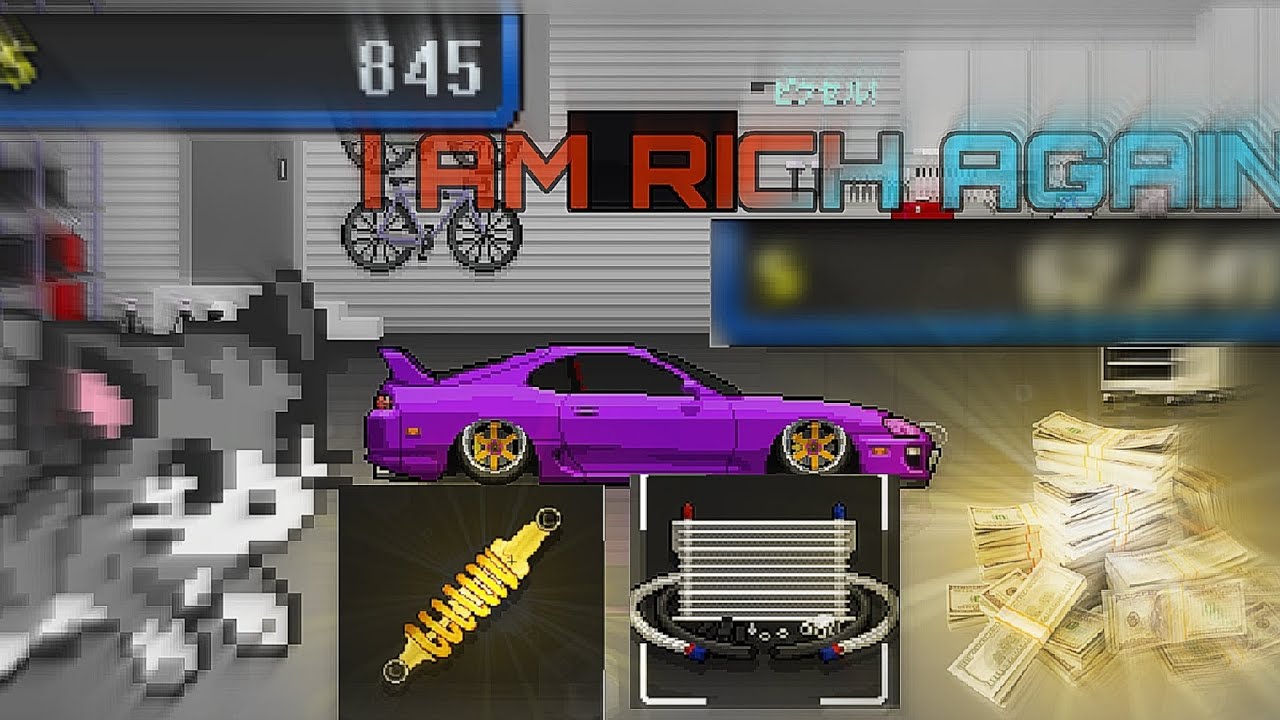 I AM RICH AGAIN IN PCR | RICH | PIXEL CAR RACER | PCR | - YouTube