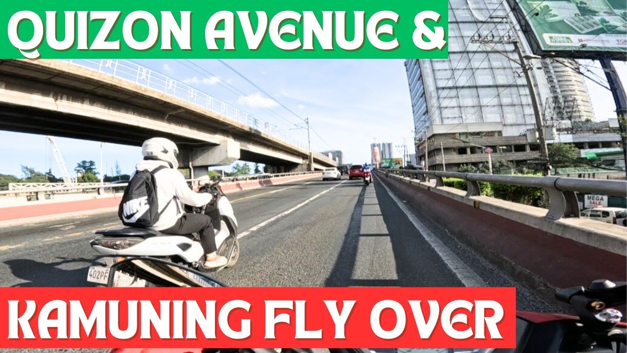 QUIZON AVENUE & KAMUNING FLY OVER @peqzmotovlog - YouTube