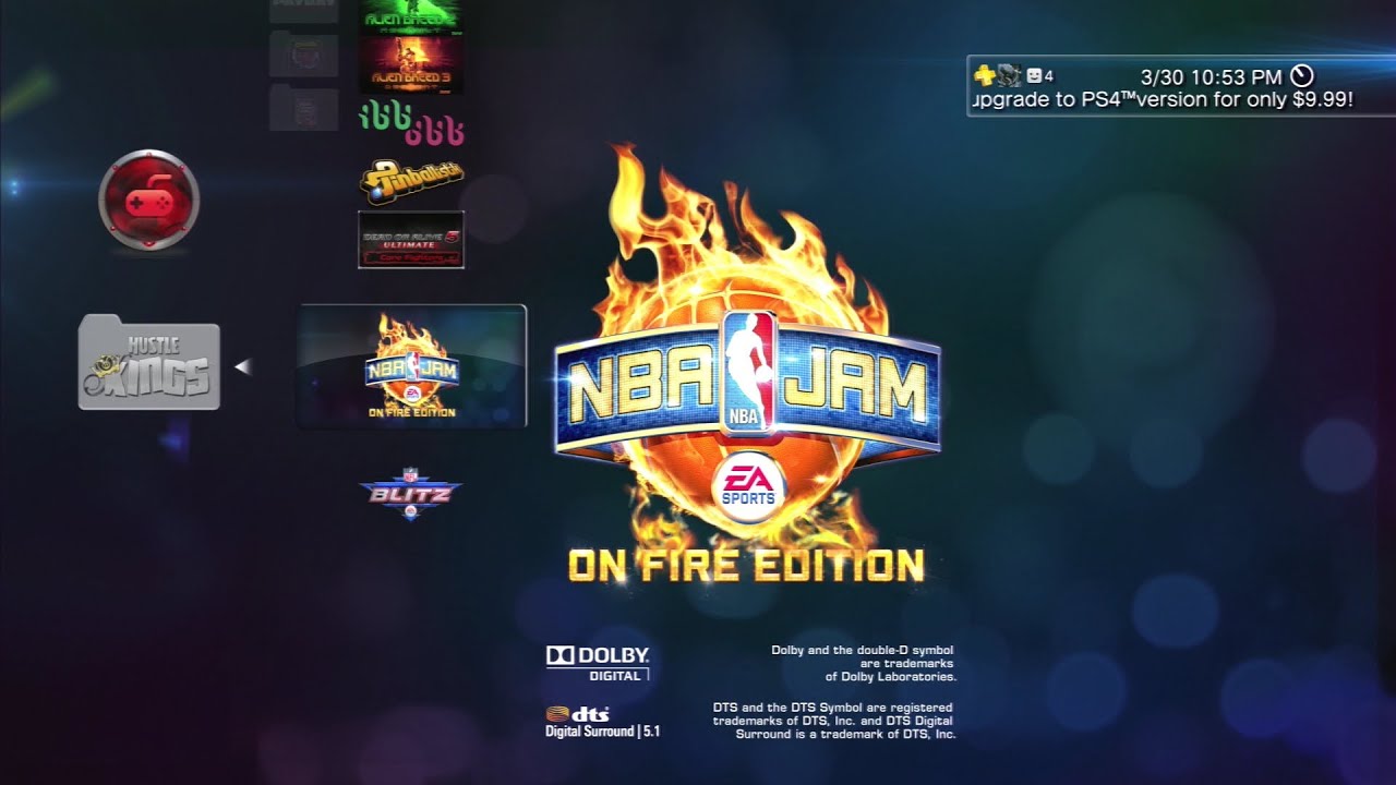 Nba Jam On Fire Edition Ps3- Menu Walkthrough- Bulls Vs. Spurs Jam ...