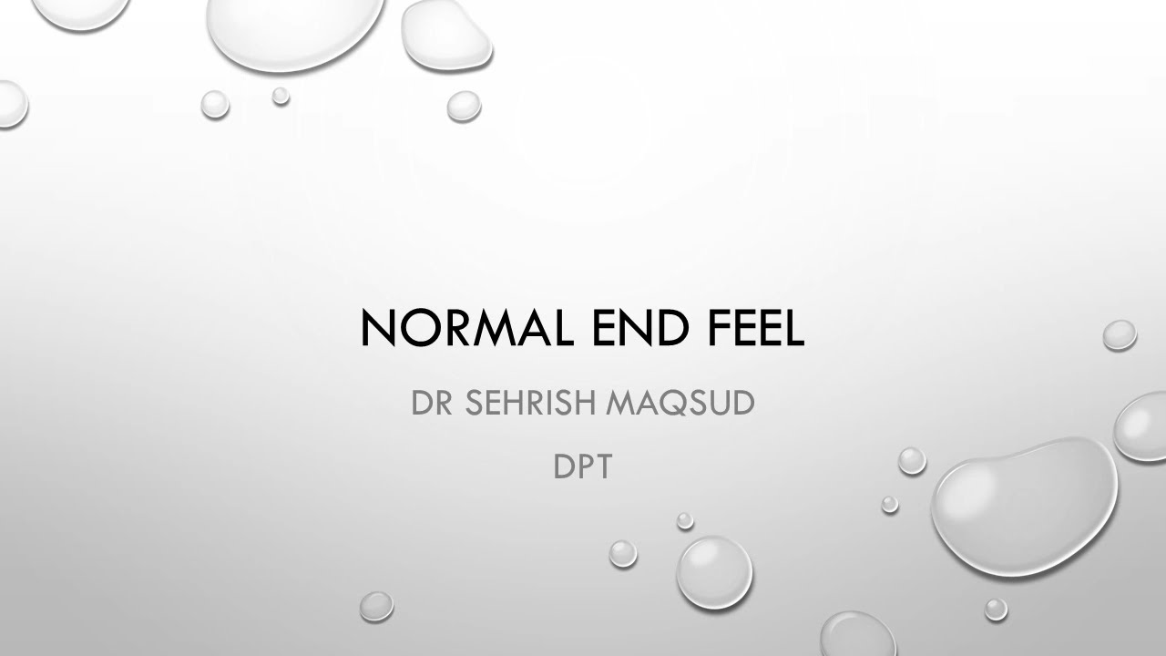 Normal End Feels - YouTube