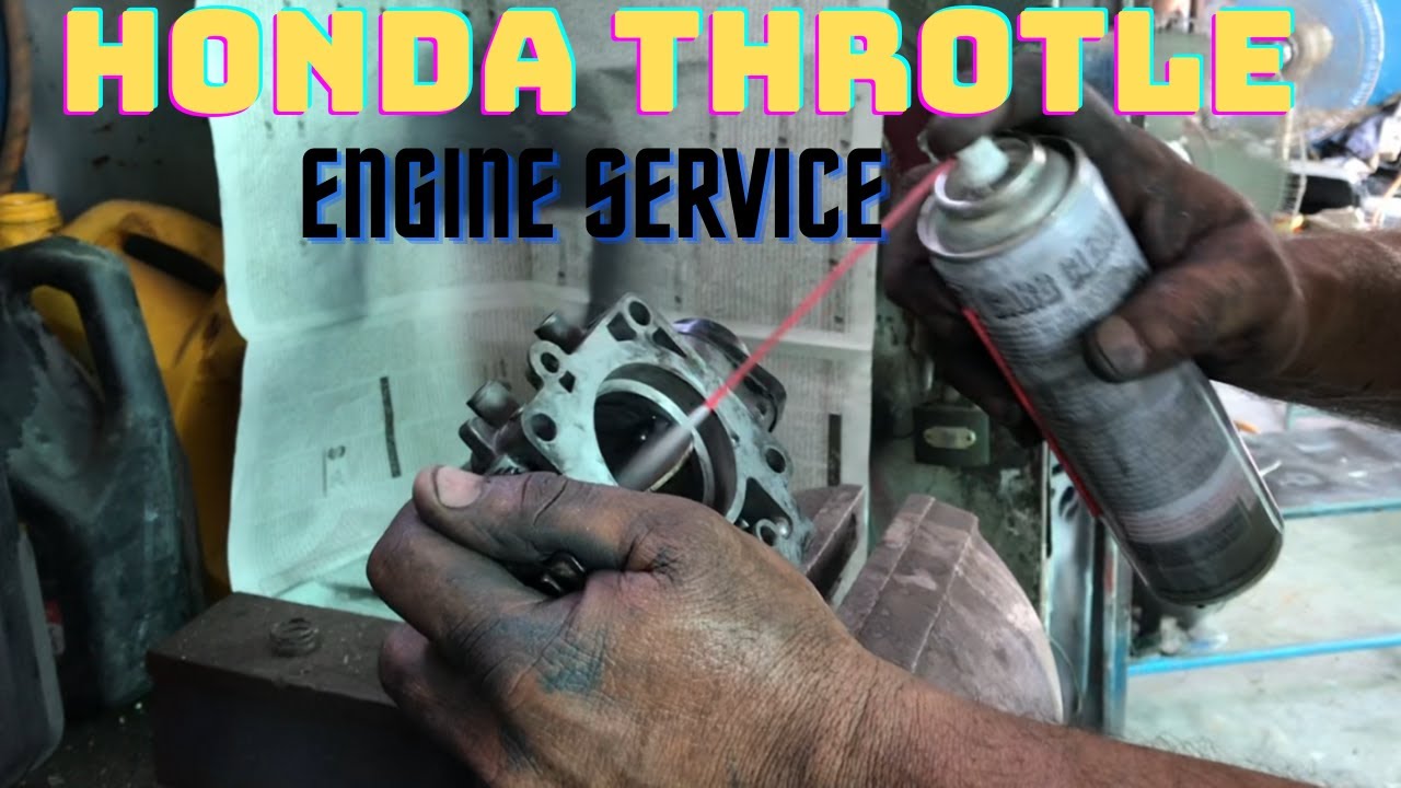 HONDA SERVICE PART2 | ENGINE TUNING |THROTLE CLEANING | CITY SCANNING ...