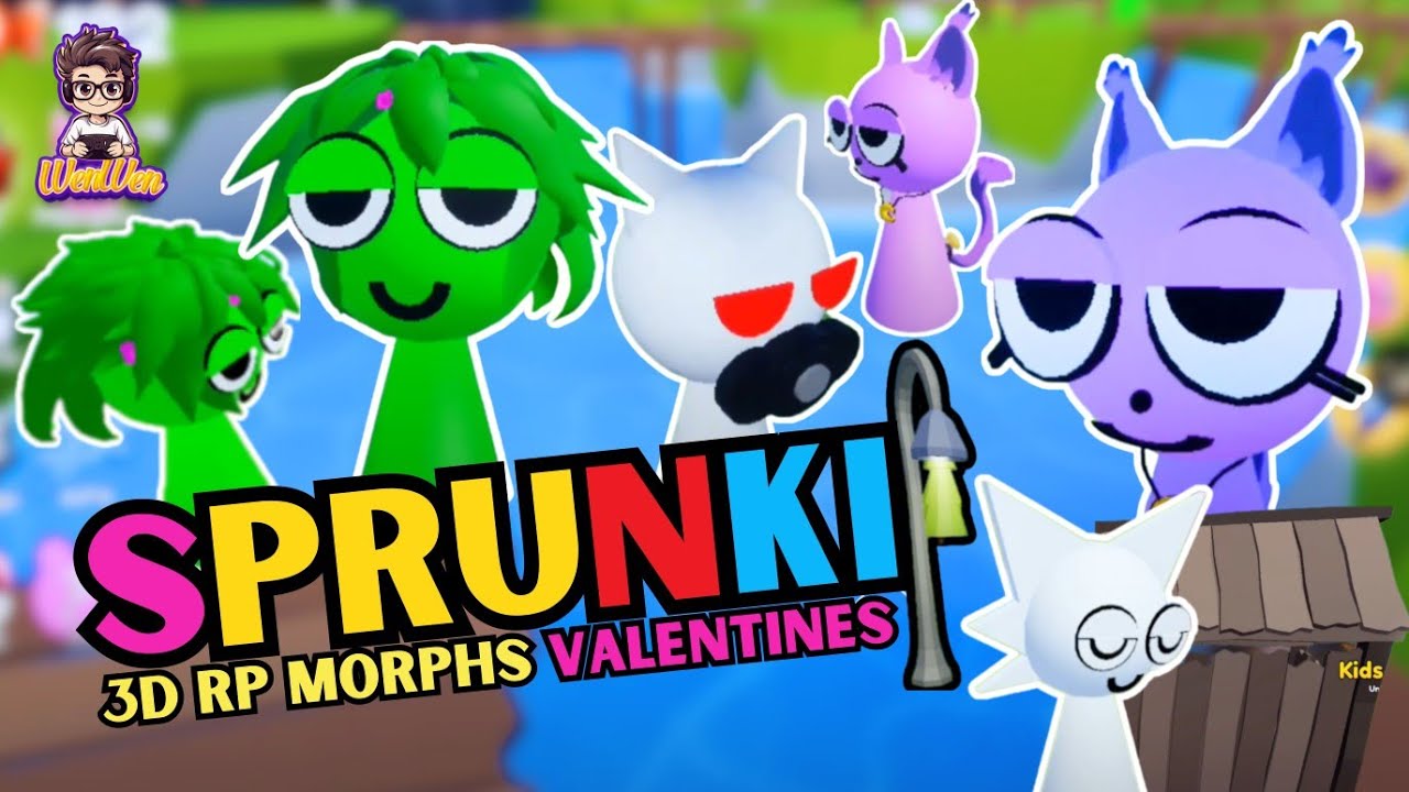 Find New Sprunki in Sprunki 3D RP Morphs ️ Valentines ️ UPD I ...