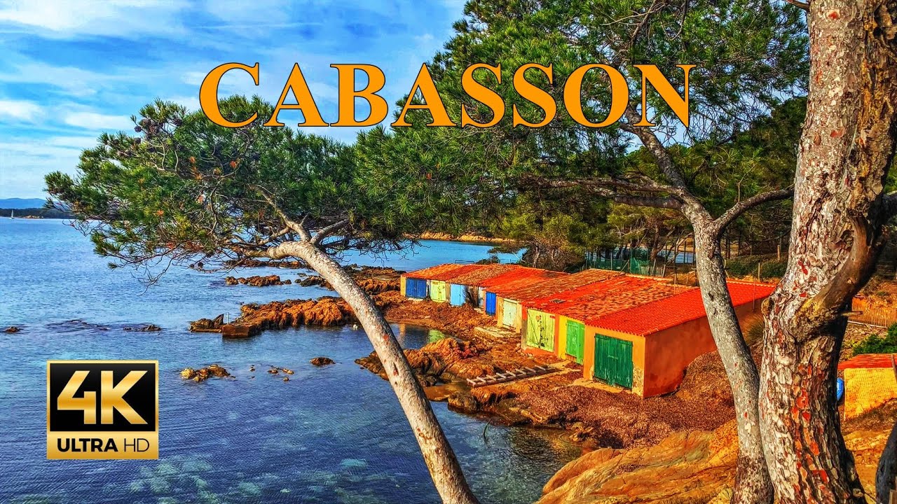 PLAGE DE CABASSON🌞Balade sur la plage et musique Zen [4K] - YouTube