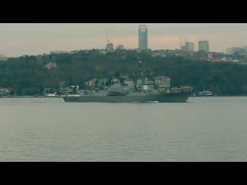 USS JAMES E WILLIAMS transits Bosphorus