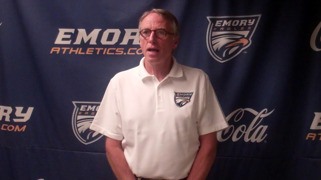 Coach John Curtin Talks Emory Cross Country - YouTube