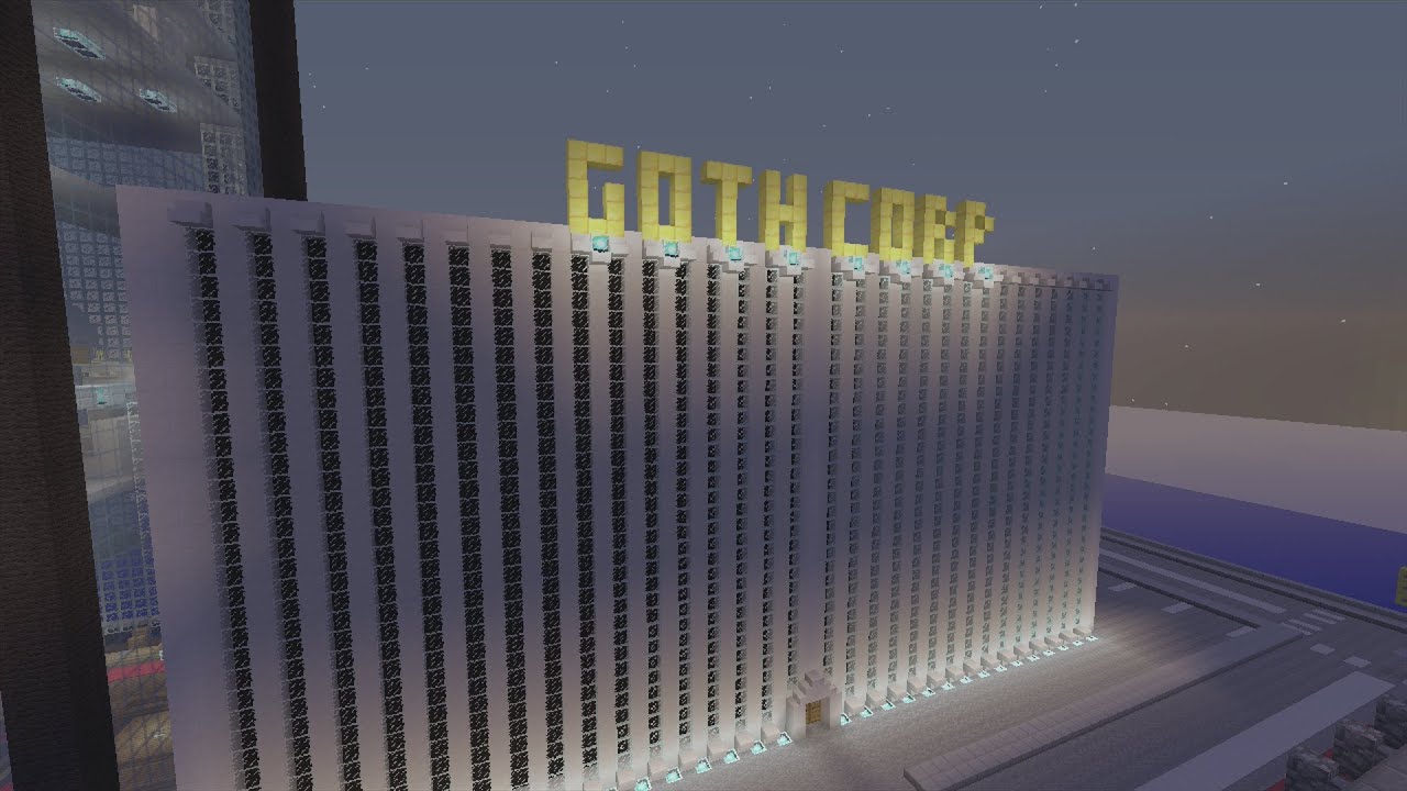 Minecraft Gotham City: Gothcorp - YouTube