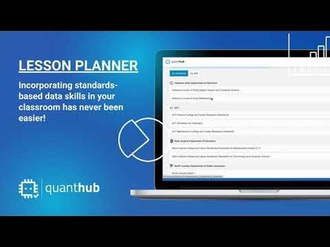 Lesson Plans with QuantHub Demo - YouTube