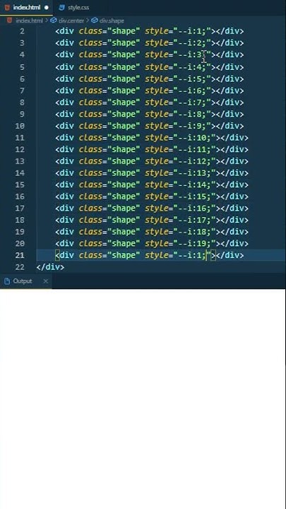 Css Geometric Spiral Animation Using Html & Css | #Shorts - YouTube
