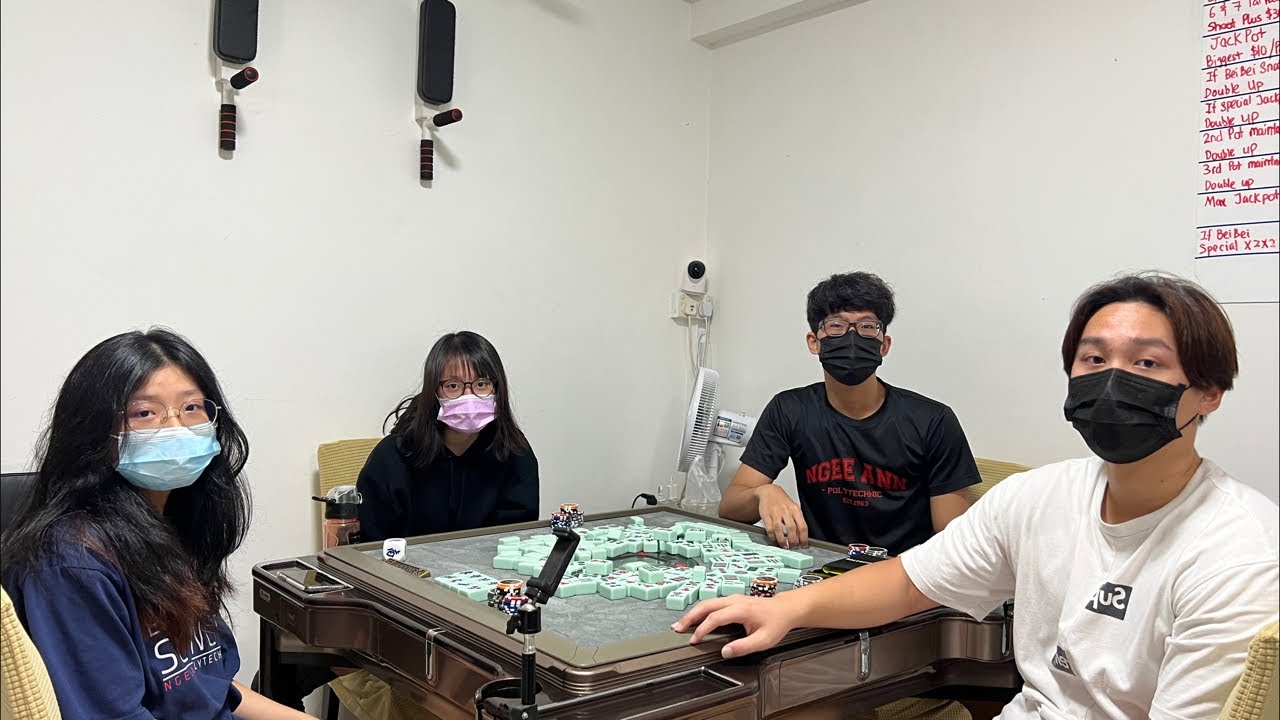 Singapore Mahjong 🀄️ 新加坡麻将vlog533. S3 Viewers Live from Left Naomi ...