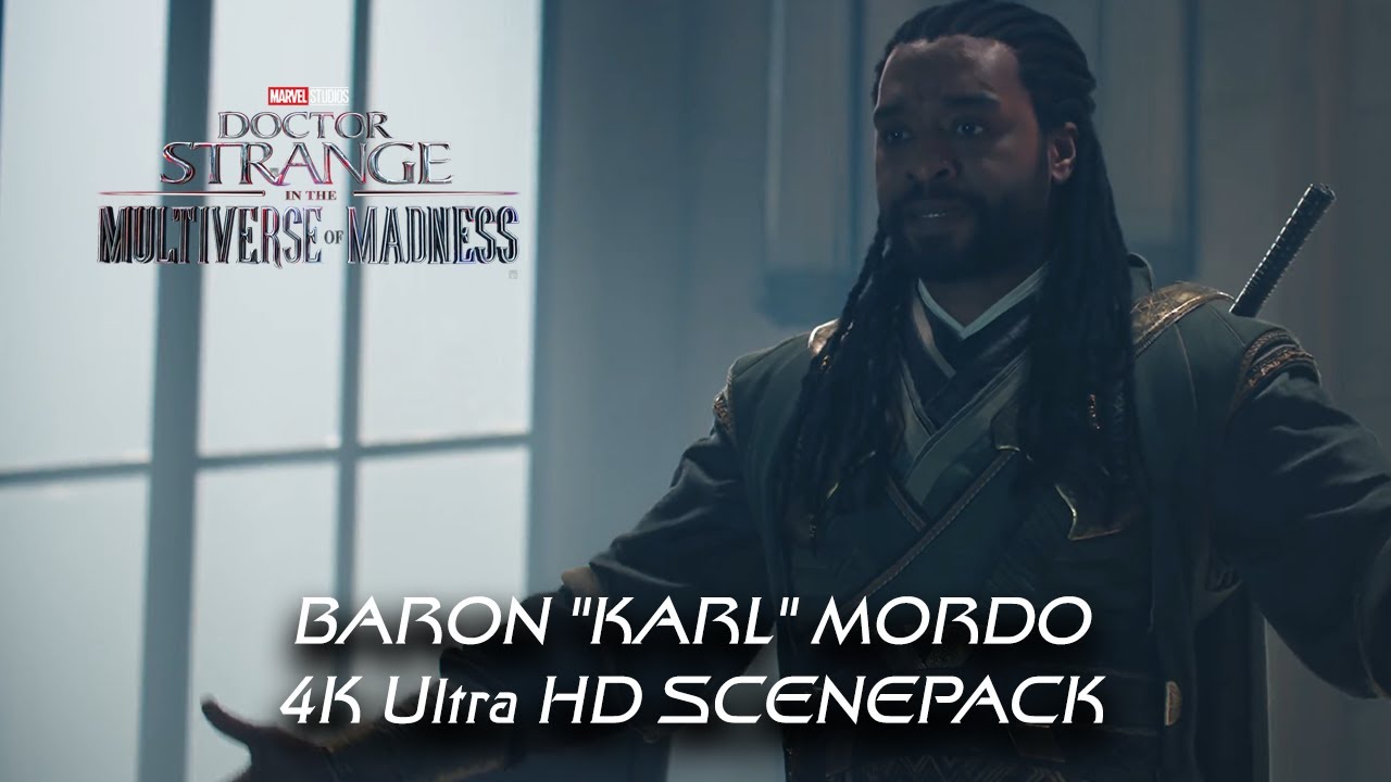 All Baron "Karl" Mordo 4K ULTRA HD Scenes SCENEPACK | Doctor Strange in ...