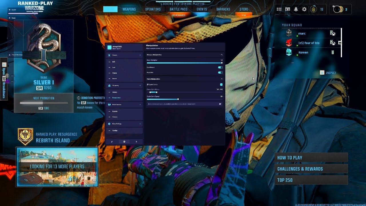 🔴 BO6 NEW INTERNAL CHAIR UNLOCK ALL AND MORE| LIVE!!! 🔴 - YouTube