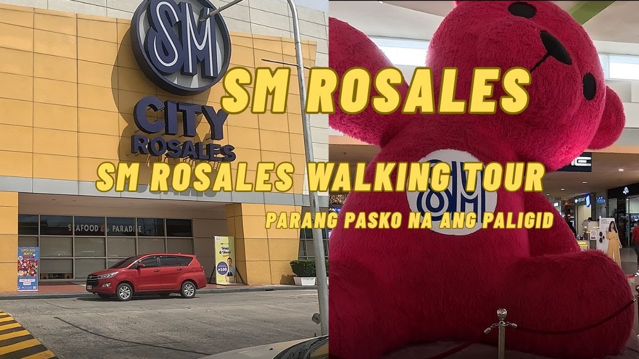 SM ROSALES WALKING TOUR - YouTube