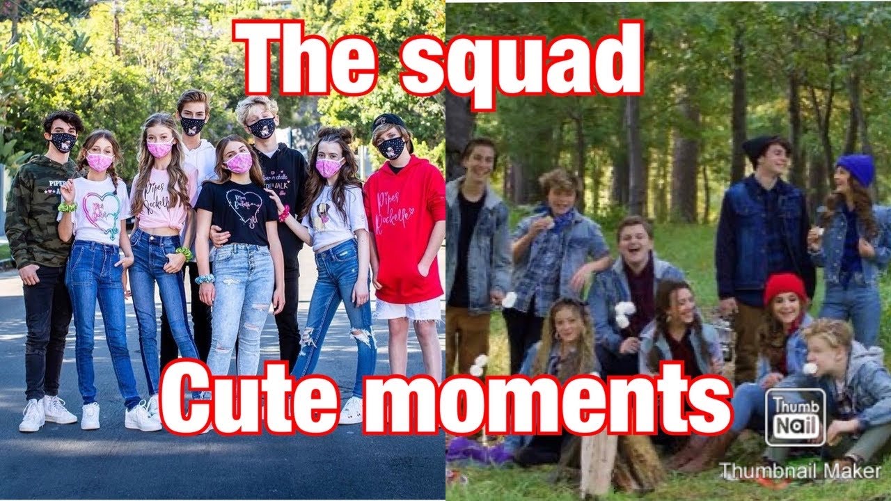 The squad cute moments!! - YouTube