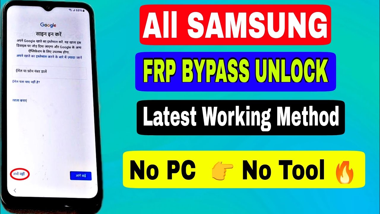 QR & Google Method - All Samsung Galaxy FRP Bypass Without Pc 2025 ...