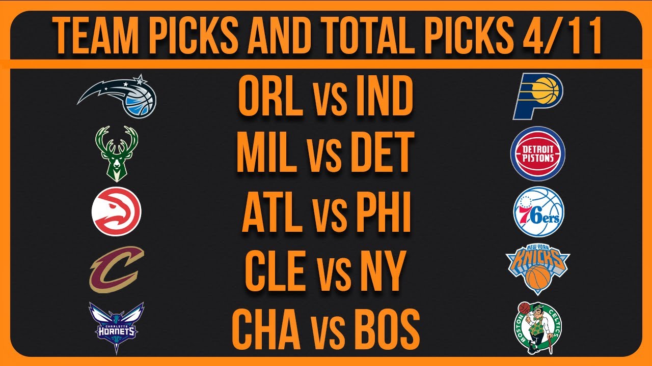 NBA Picks Today 4/11/25 NBA Picks and Predictions NBA Bets Today - YouTube
