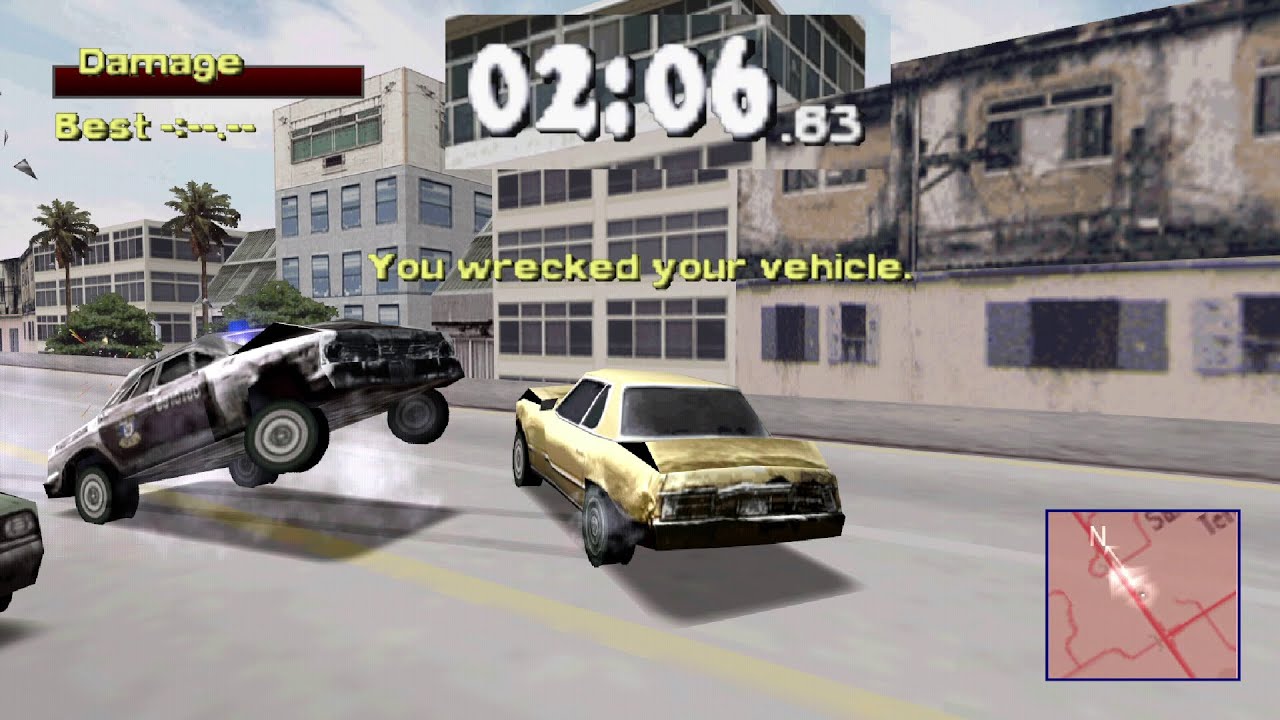 RE:DRIVER 2 [PC] - Rio de Janeiro "Survival" Mode - 02:06 - - YouTube