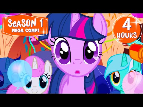 SEASON 1 MEGA COMP! - PART 1 ⭐️ Episodes 1 - 13 ⭐️ My Little Pony Friendship is Magic