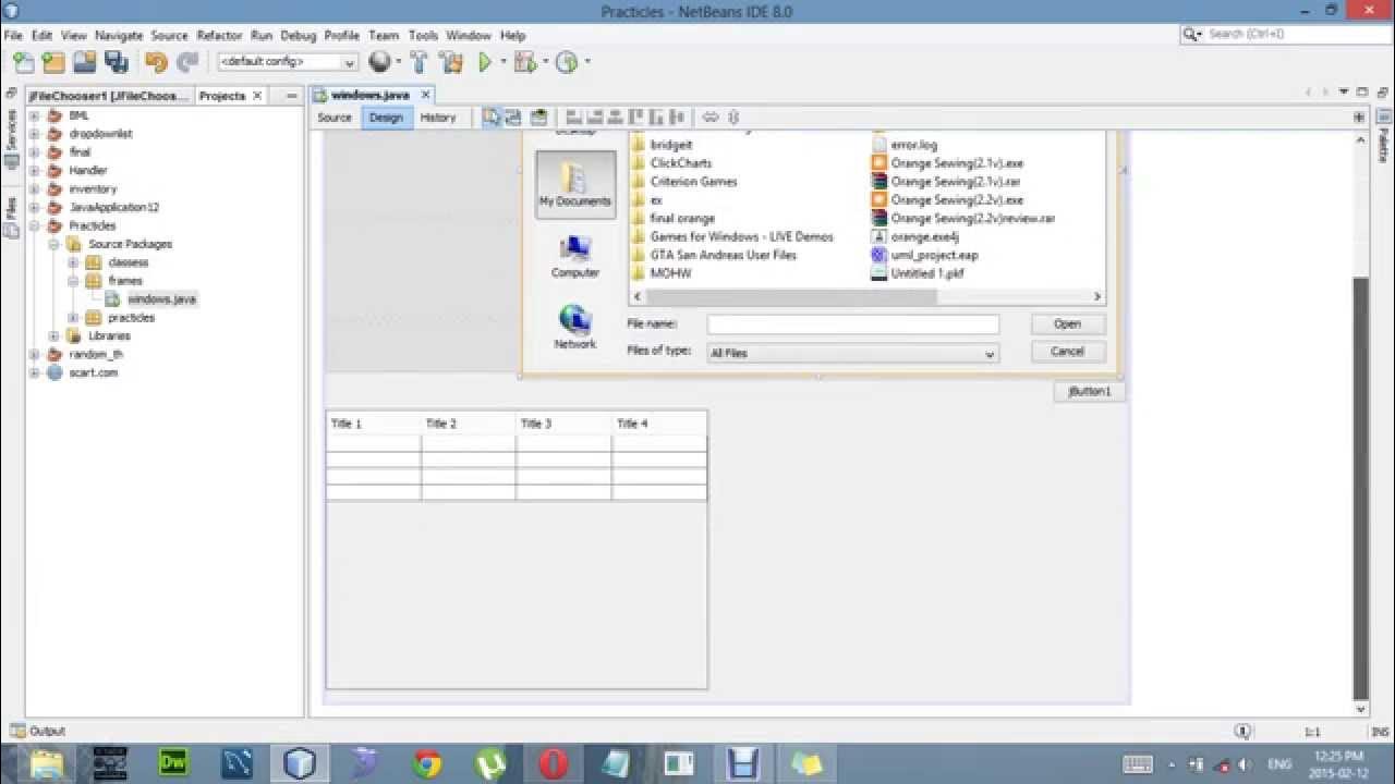 How to change the nimbus theme to windows from Java - YouTube