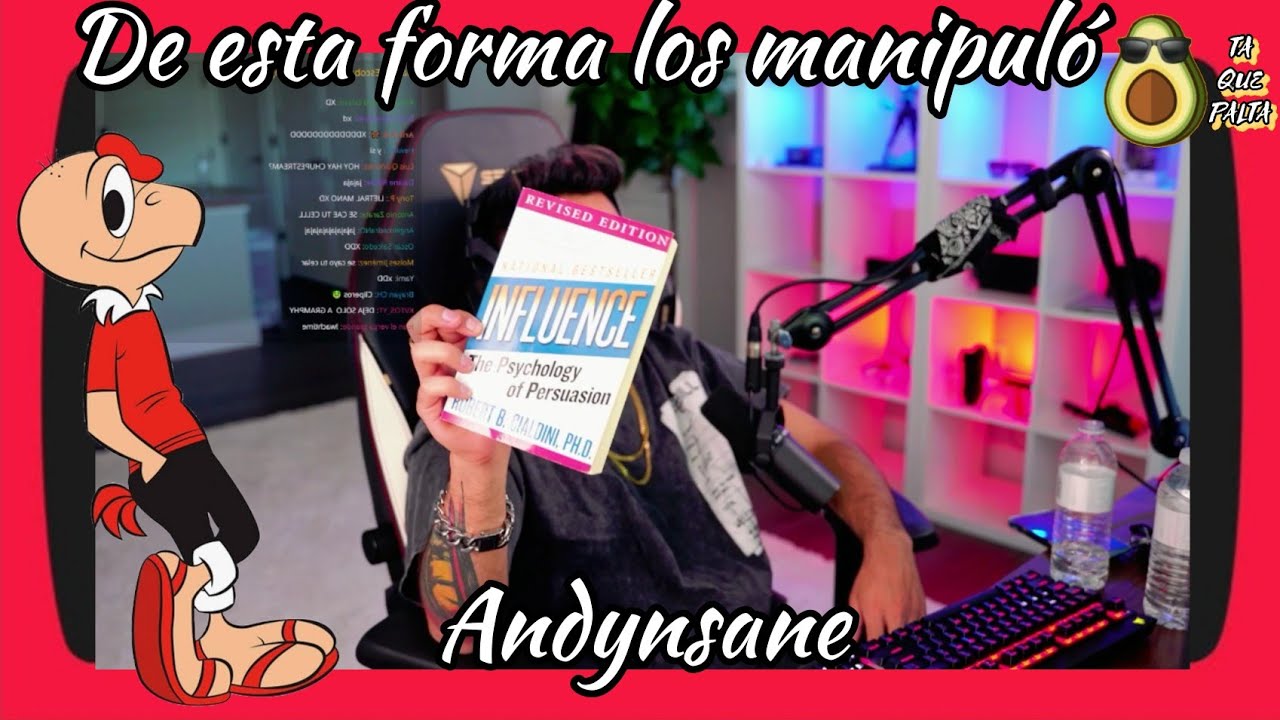🎖️ Andysane revela cómo nos manipula 🤔 - YouTube
