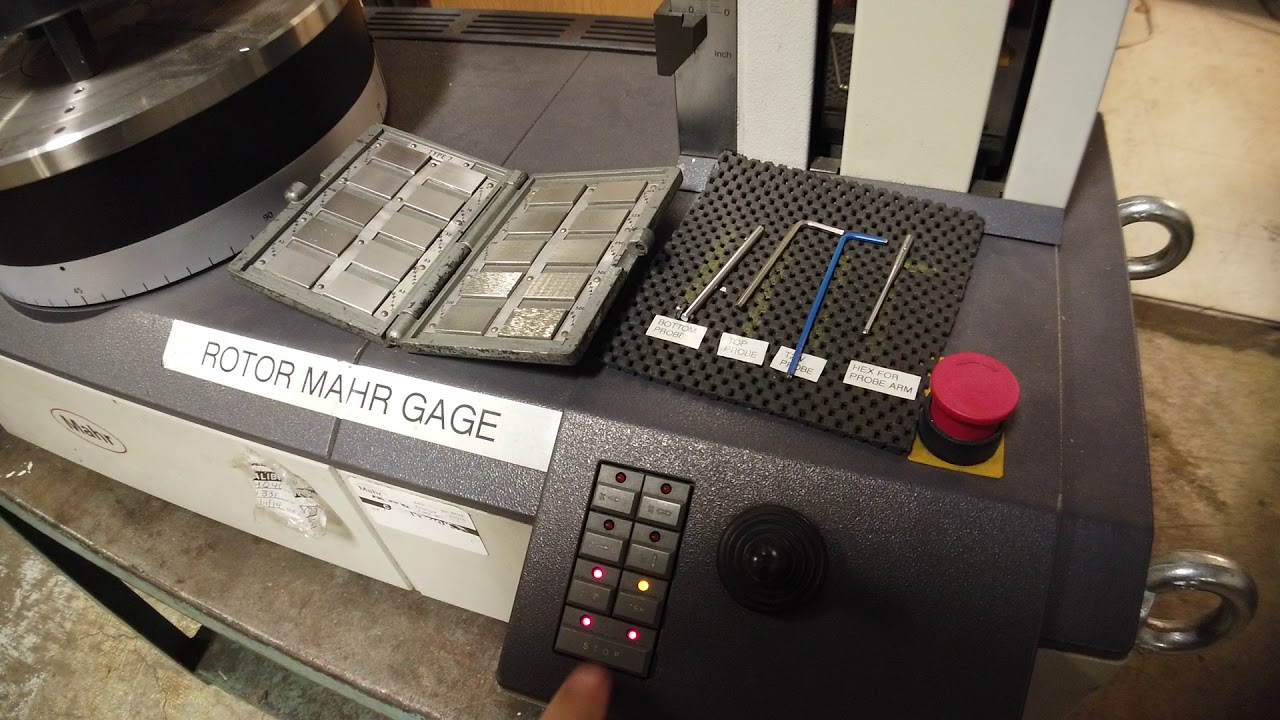 Mahr Federal Formtester MMQ40 Roundness Flatness Gauge Measuring ...