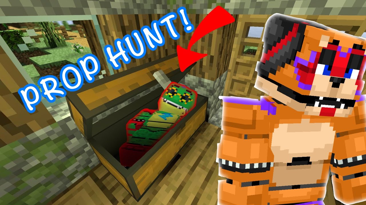 MINECRAFT PROP HUNT!!! - YouTube