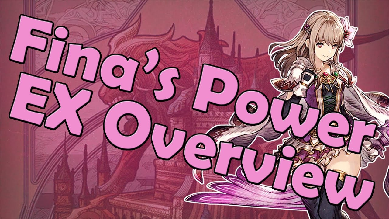 Fina EX Overview, Builds & Uses: Healer & Sniper - WOTV FFBE - YouTube