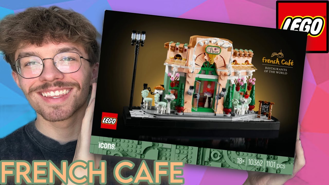LEGO FRENCH CAFE! Lego Icon Series Set 10362 (Review) - YouTube