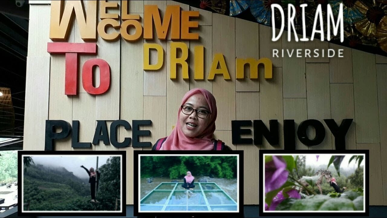 Wisata alam dan resort Driam Riverside ciwidey/2020 - YouTube