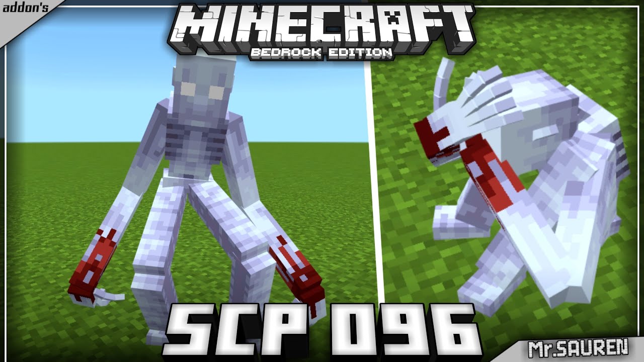 SCP 096 Mods & Addons Minecraft PE/BE 1.21.131+ - YouTube