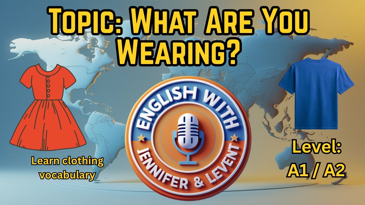 Clothing in English | Clothes Vocabulary | A1-A2 Lesson #LearnEnglish # ...