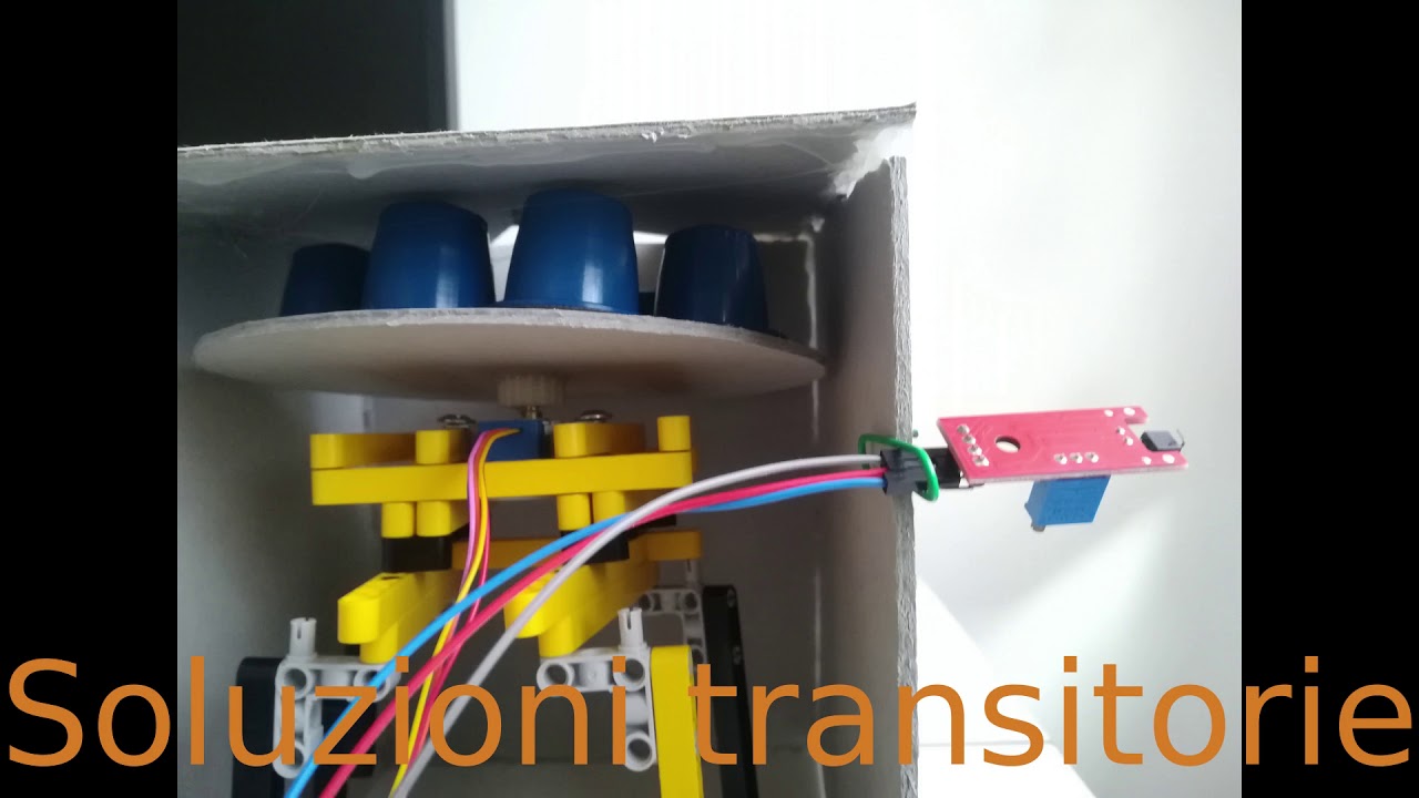 Distributore Capsule Arduino Progettazione - YouTube