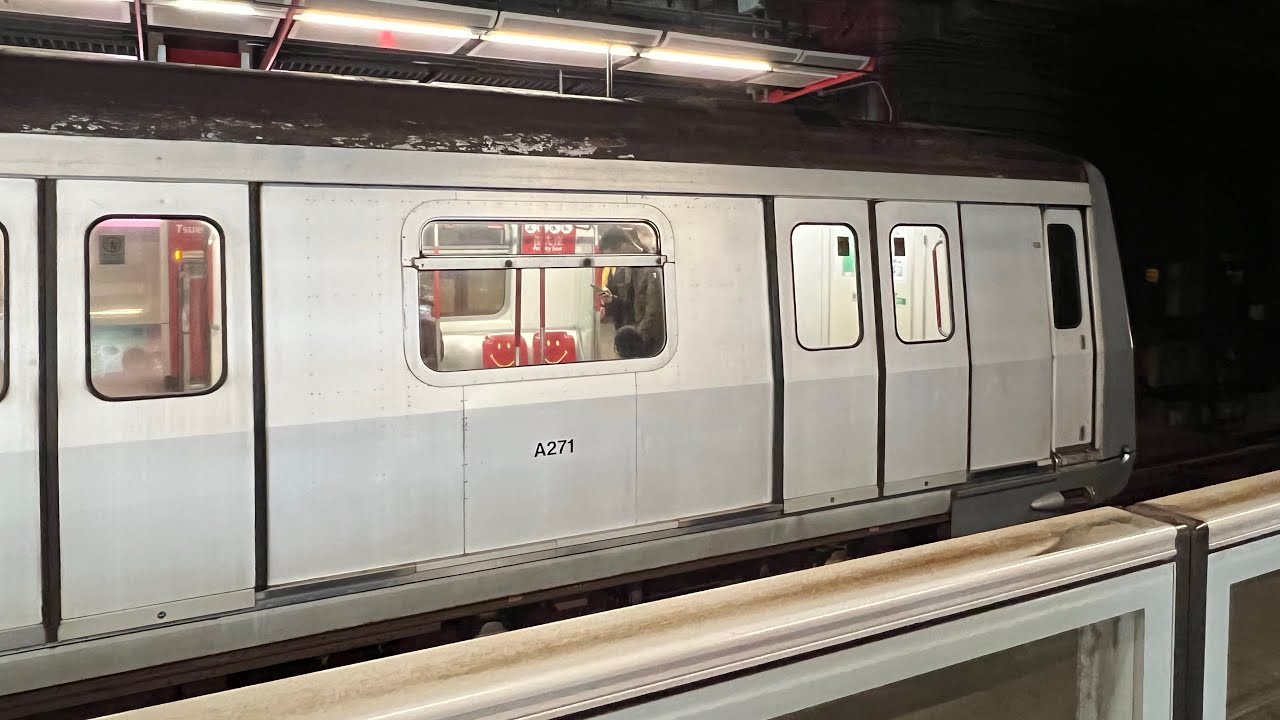 [紅線鬼皇最後時機]MTR TWL M-Train(A271/A260)(A271)太子至荃灣行車片段 - YouTube