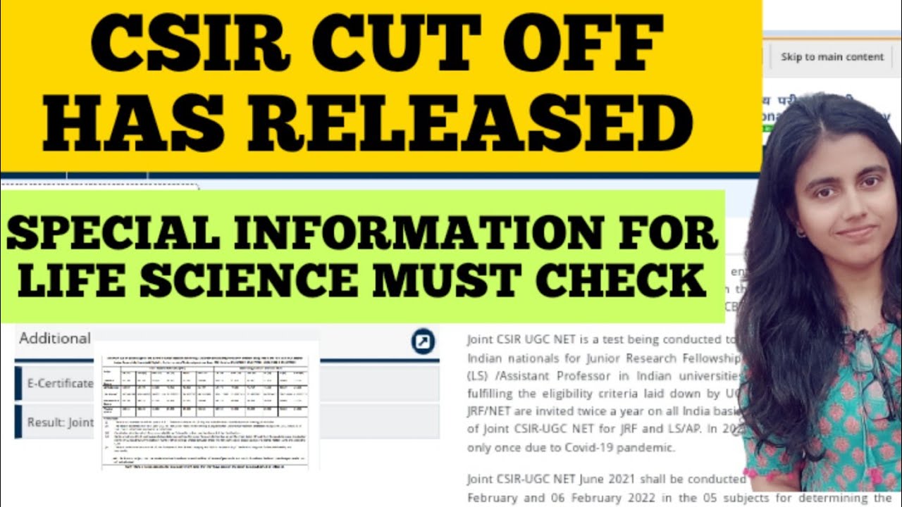 CSIR SCORE CARD HAS RELEASED SPECIAL INFORMATION FOR LIFE SCIENCE csir-score-card-has-released-special-information-for-life-science