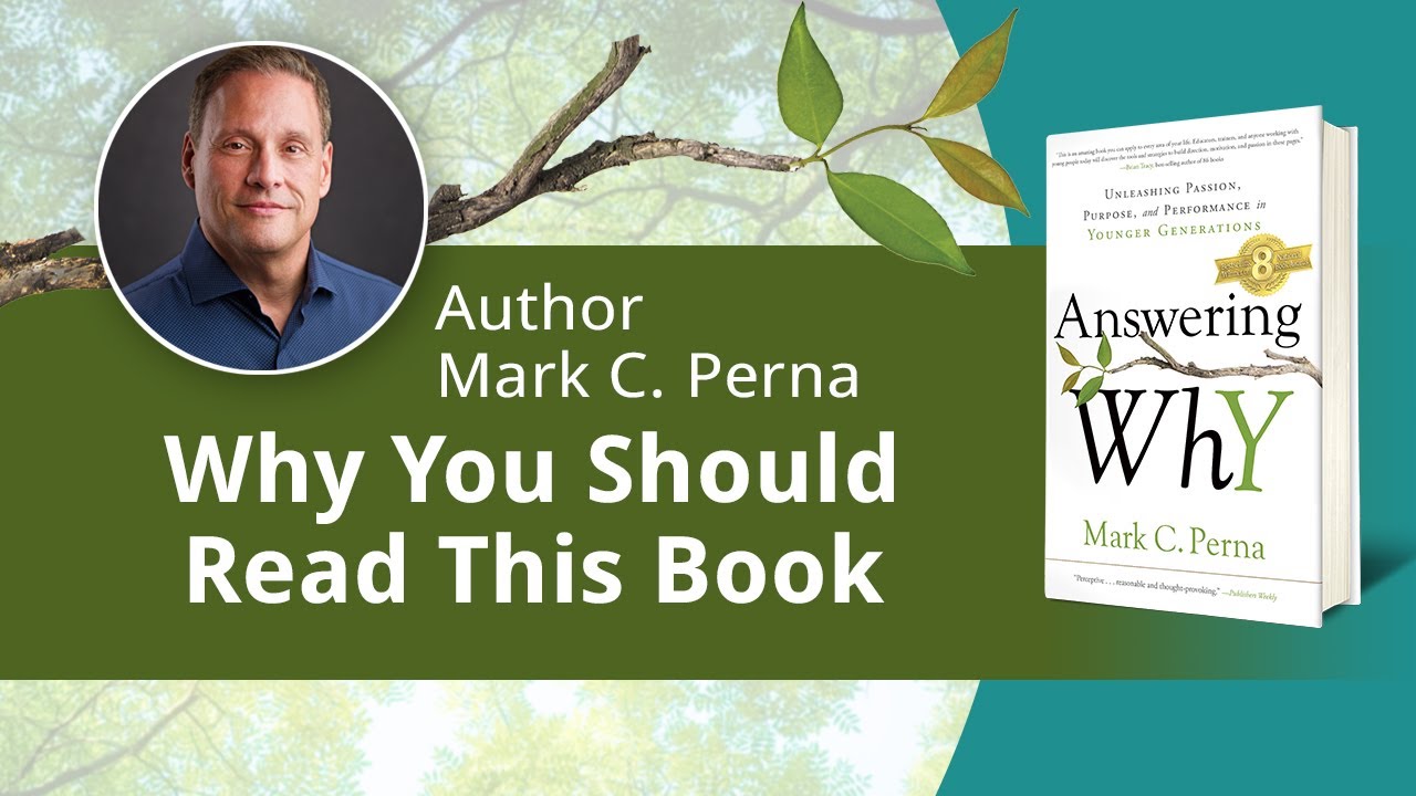 Why You Should Read This Book | Answering Why by Mark C. Perna - YouTube