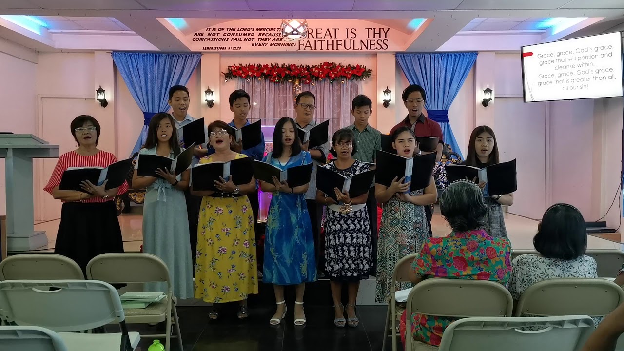 Gospel of Grace - Concepcion Bible Baptist Church Choir - YouTube