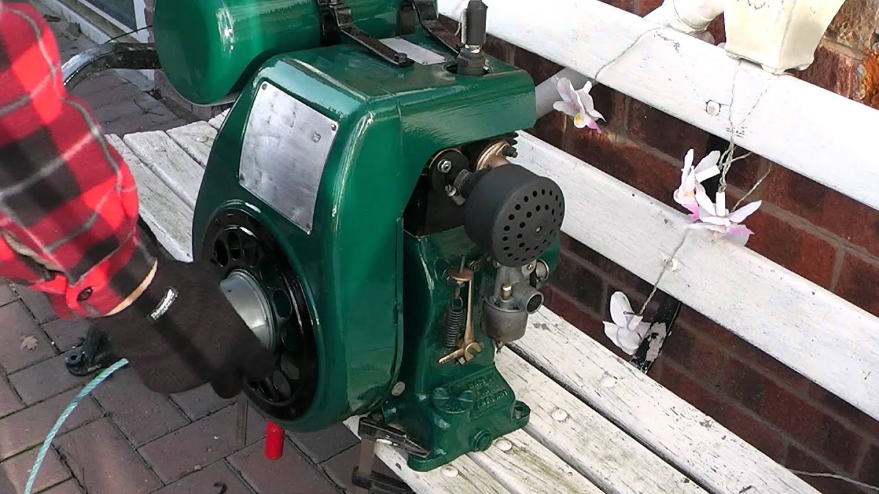 Villiers engine mk 25 pt 5 running. - YouTube