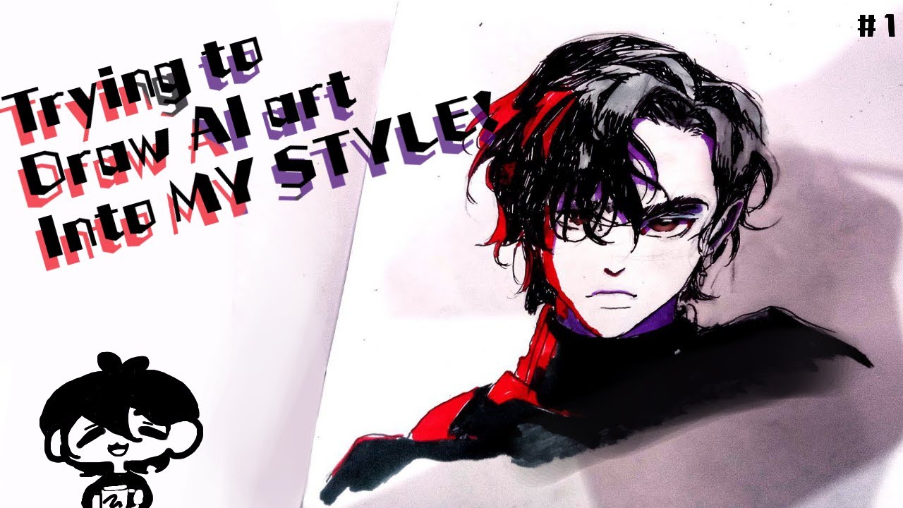 Practicing to Draw Ai Art Day 1 - YouTube