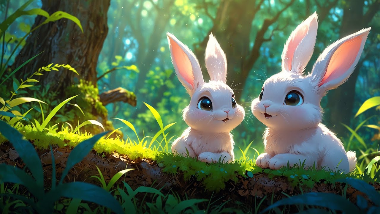 Hop Hop Little Bunnies | Fun Kids Song with Cute Rabbits 🌿🐰 - YouTube